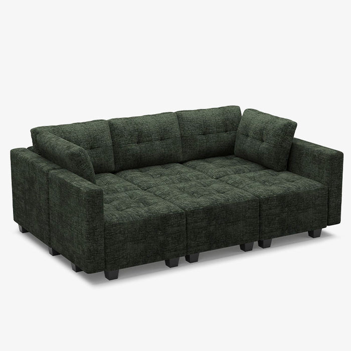 Belffin - living room couch sectional with pull out bed,l shaped ...