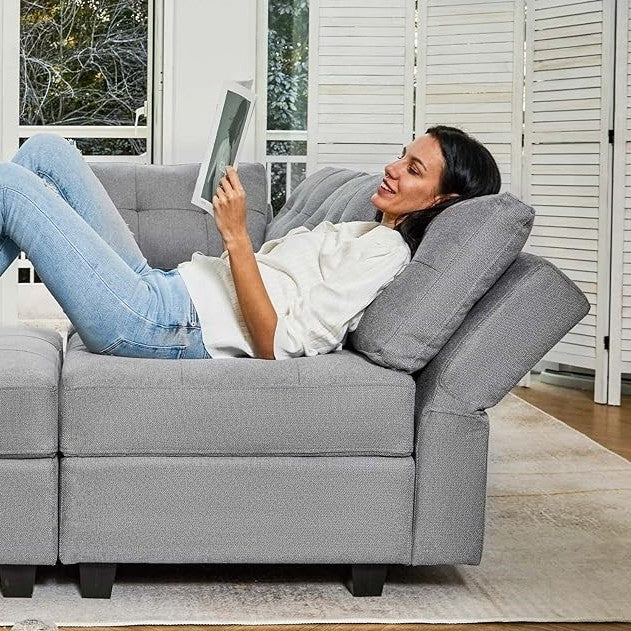 Belffin Modular Sofa - Modular Weave Seats