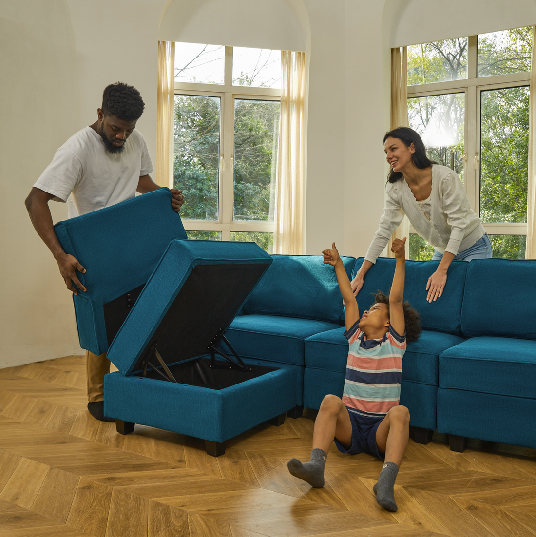 Belffin Modular Sofa - Modular Terry Seats